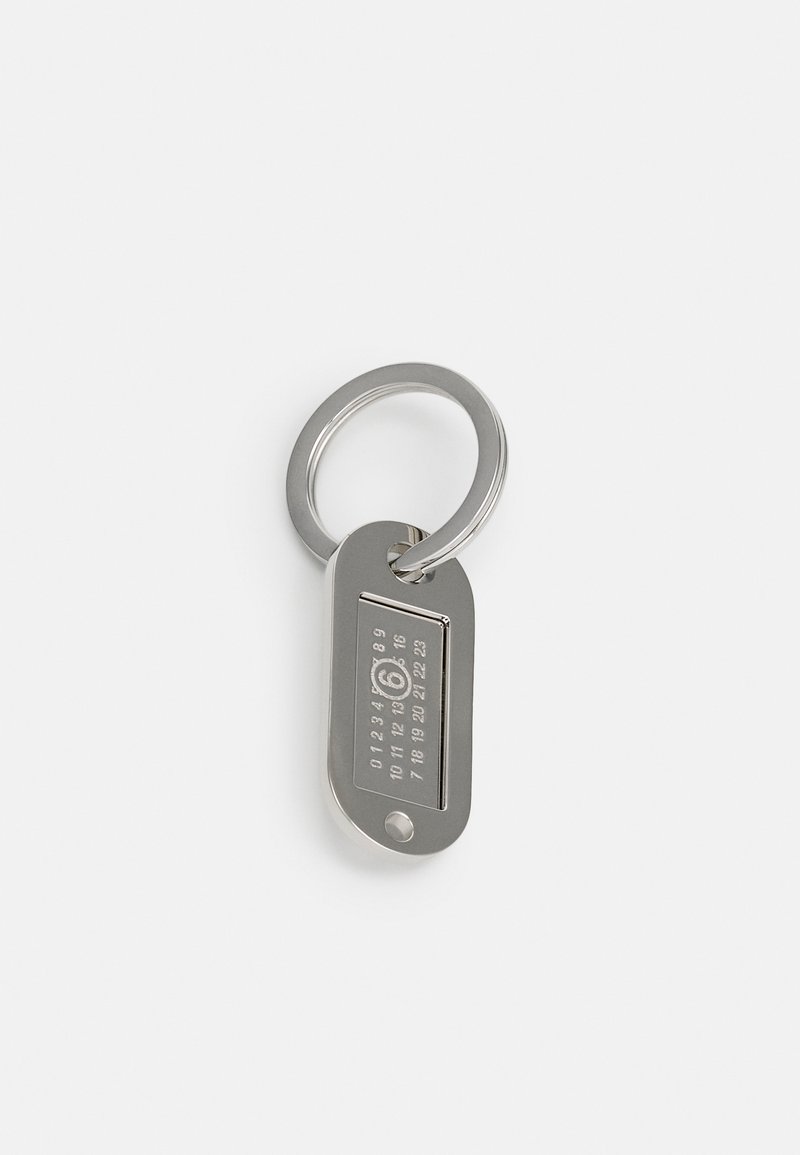 MM6 Maison Margiela KEY RING UNISEX - Schlüsselanhänger - silver ...
