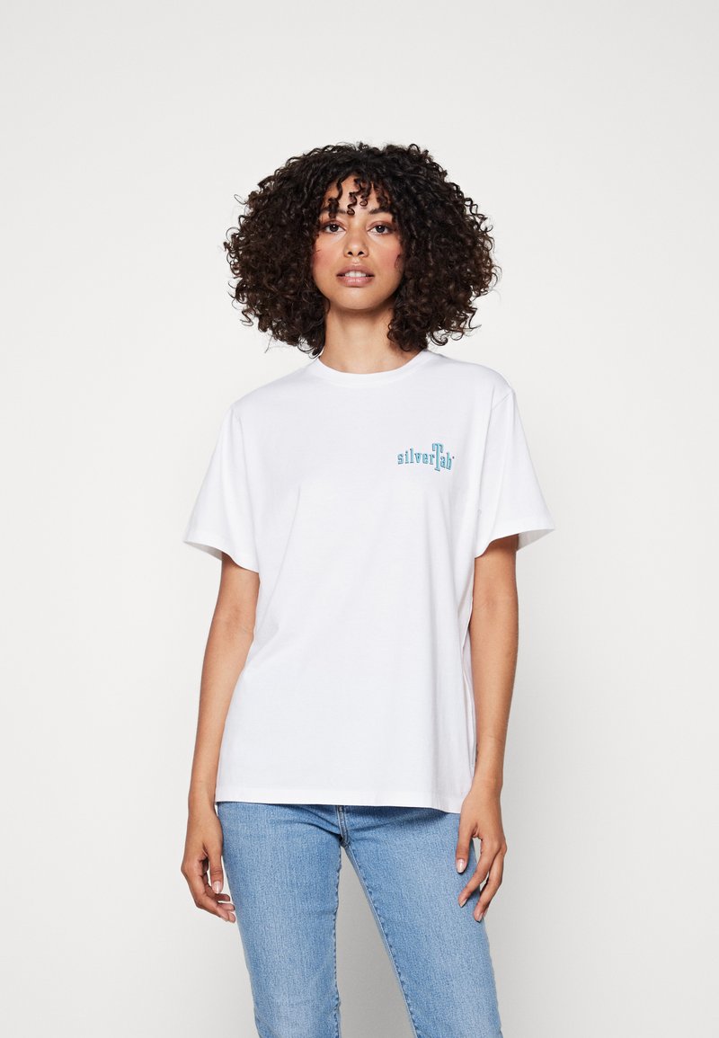 Levi's® GRAPHIC JET TEE - Camiseta estampada - white/blanco - Zalando.es