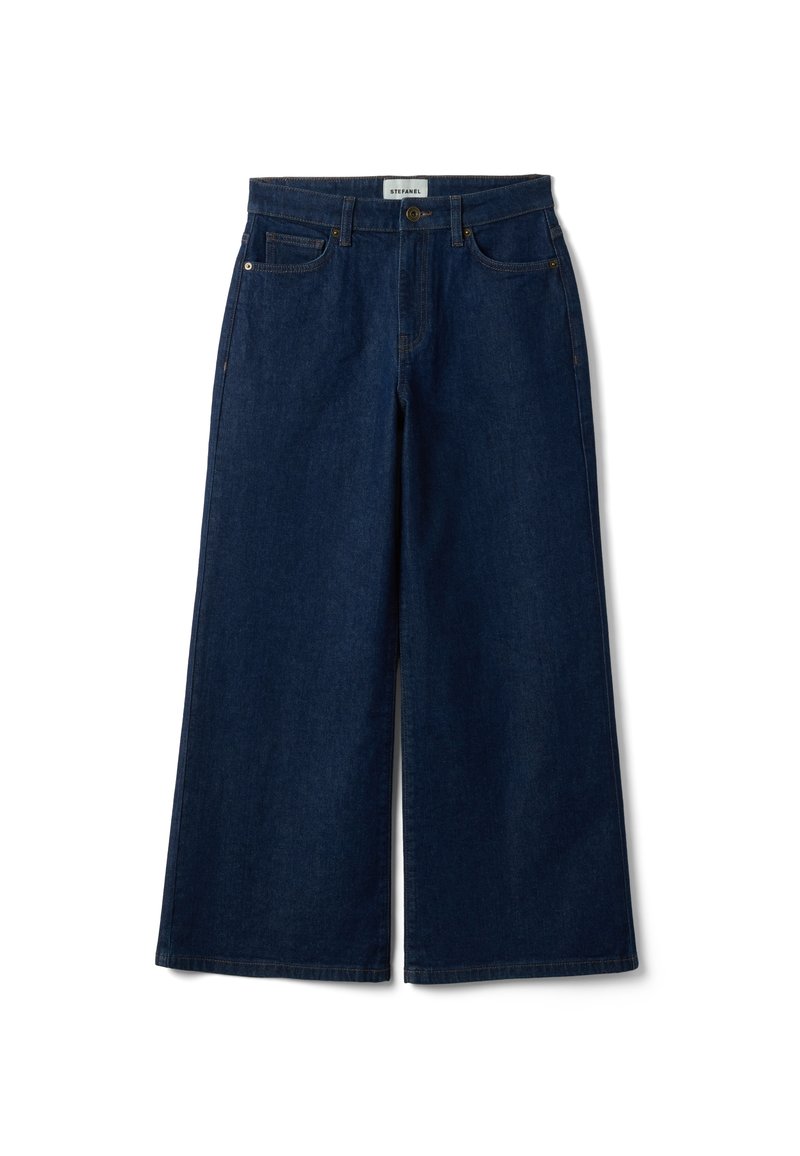 Stefanel Wide Leg - denim blue/blu - Zalando.it
