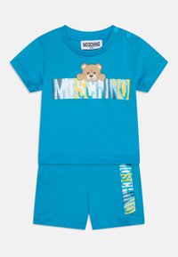 MOSCHINO BABY UNISEX SET - Short - ocean blue/bleu - ZALANDO.FR