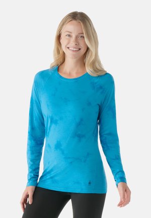 Smartwool ACTIVE LONG SLEEVE CREW - Camiseta de manga larga - emerald ...