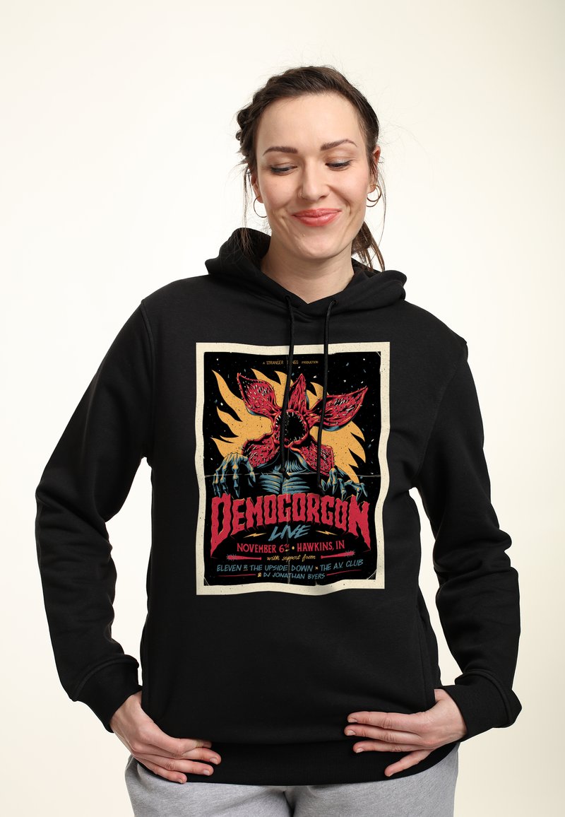 Henry Tiger STRANGER THINGS GIG POSTER - Kapuzenpullover - black ...
