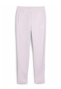 Puma EVOSTRIPE MIT HOHEM BUND - Pantalon de survêtement - grape mist/violet - ZALANDO.FR
