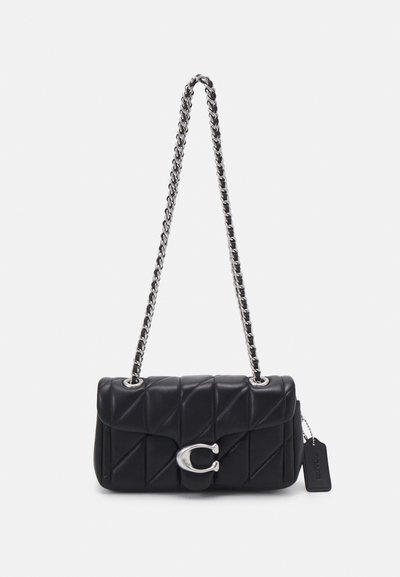 COACH SHOULDER BAG WITH CHAIN - Umhängetasche - black/schwarz - Zalando