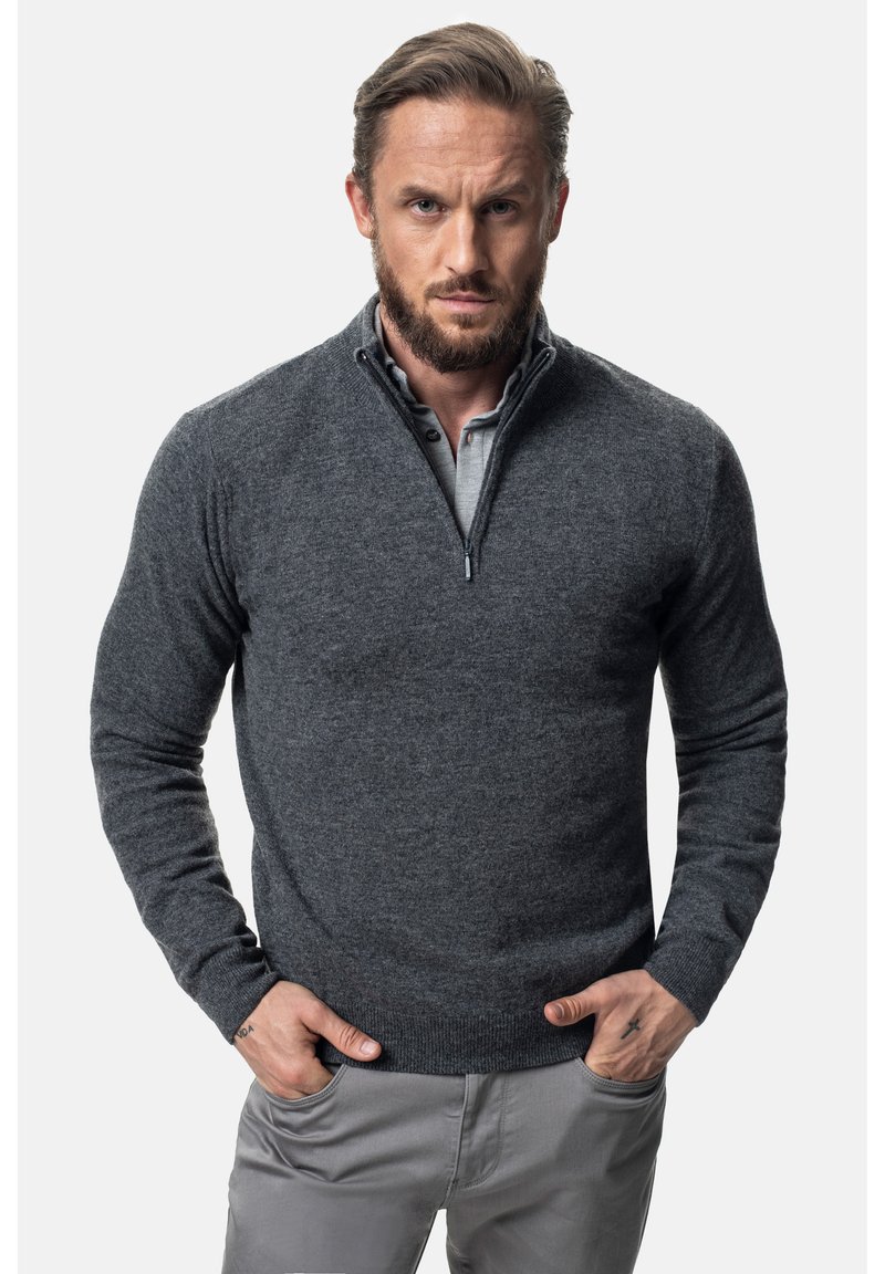 Recman Sweter/szary - Zalando.pl