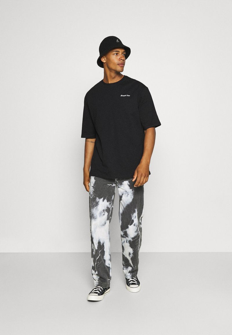 Zign UNISEX - Nyomott mintás póló - black/fekete - Zalando.hu