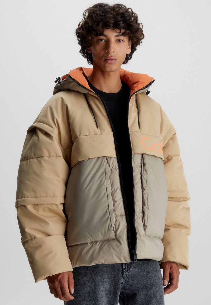 Calvin Klein Jeans MODULAR - Winter jacket - plaza taupe/beige - Zalando