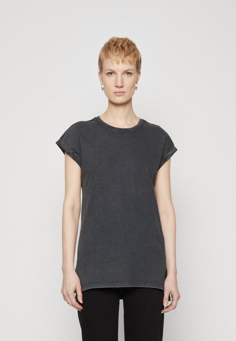 ONLY Tall ONLJOLIE - T-shirt basic/ciemnoszary - Zalando.pl