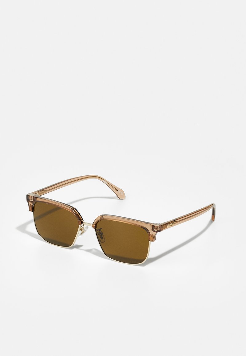 Versace UNISEX - Sunglasses - transparent brown/brown - Zalando.co.uk