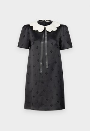 adL GARNISHED WITH POCKET FLAP - Robe chemise - printed black/noir ...