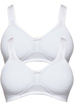 Susa 2 PACK - T-Shirt BH - weiss weiss/weiß - Zalando.de