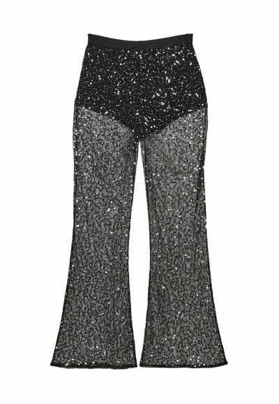 Good American CRYSTAL MODERN TANK BODY - Toppi - black/musta - Zalando.fi