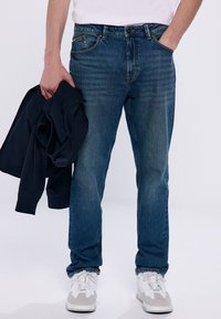 Springfield Straight leg jeans - jeans/blue denim - Zalando