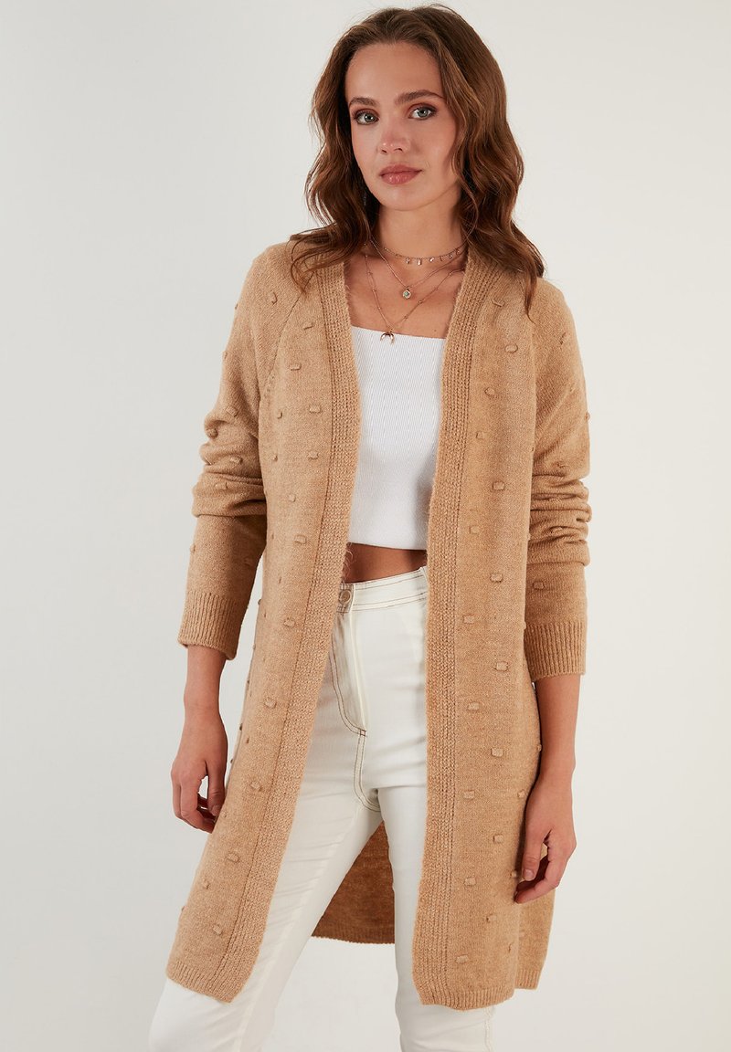 LELA Cardigan - caramel/light brown - Zalando