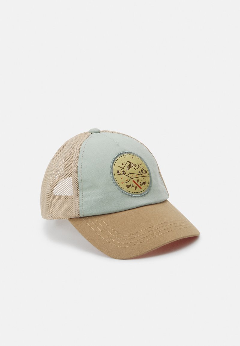 maximo MINI ROUND PATCH UNISEX - Cap - lightjade/orange/beige - Zalando