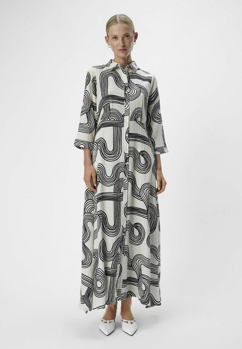 Object PRINT - Vestido largo - sandshell/tierra - Zalando.es