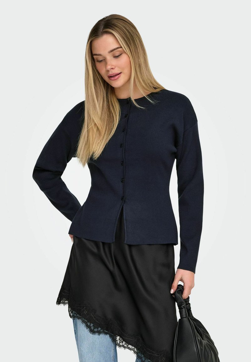 ONLY ONLLUCY - Cardigan - night sky/dark blue - Zalando