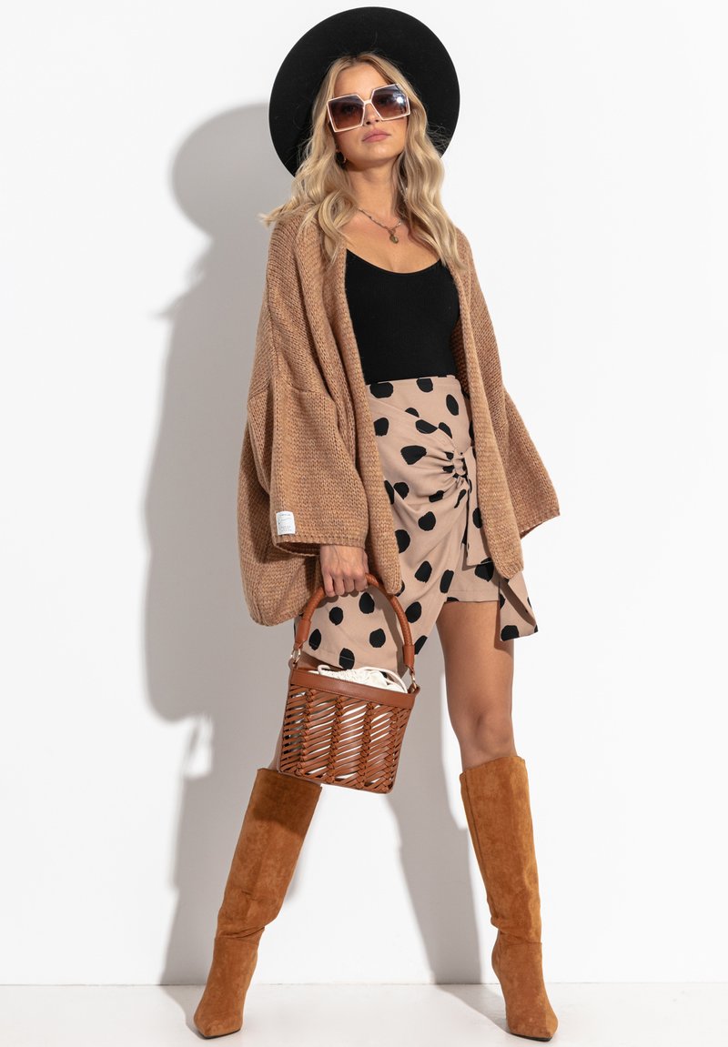 Fobya Kardigan/brązowy - Zalando.pl