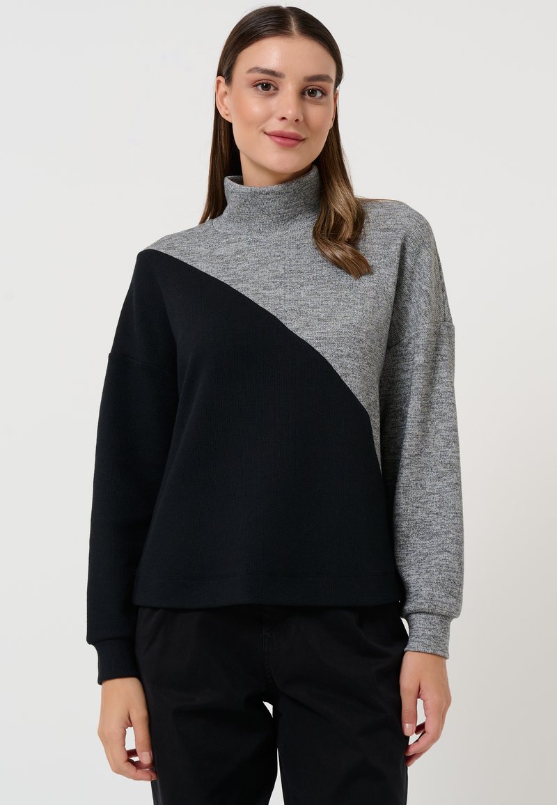 Jimmy Key STRAIGHT FIT TURTLENECK LONG SLEEVE JERSEY JUMPER ...