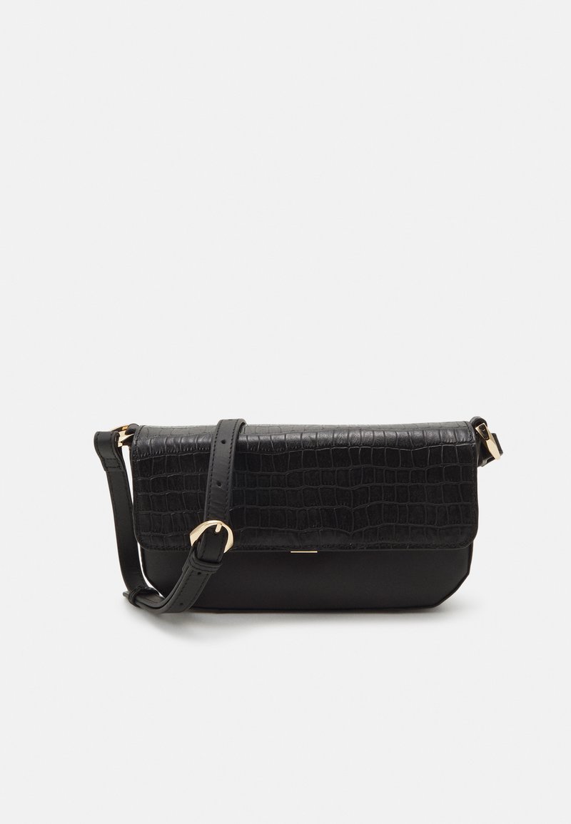 Zign Studio LEATHER - Bandolera - black/negro - Zalando.es