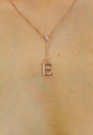 Bombay Sunset INITIAL ALPHABET LETTER P - Collier - rose gold/rose doré ...