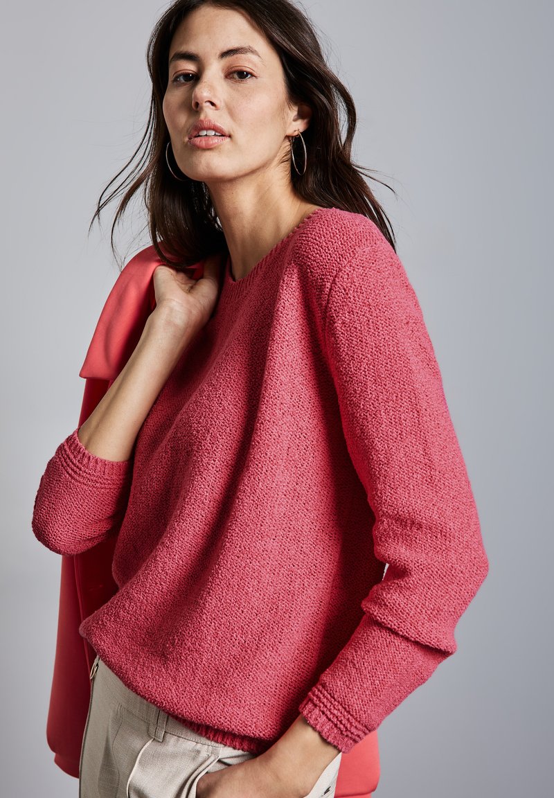 Street One Strickpullover - rosa - Zalando.de