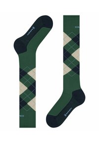 Burlington RIDER BOY PLUSH SOLE - Kniestrümpfe - eucalyptus/grün ...