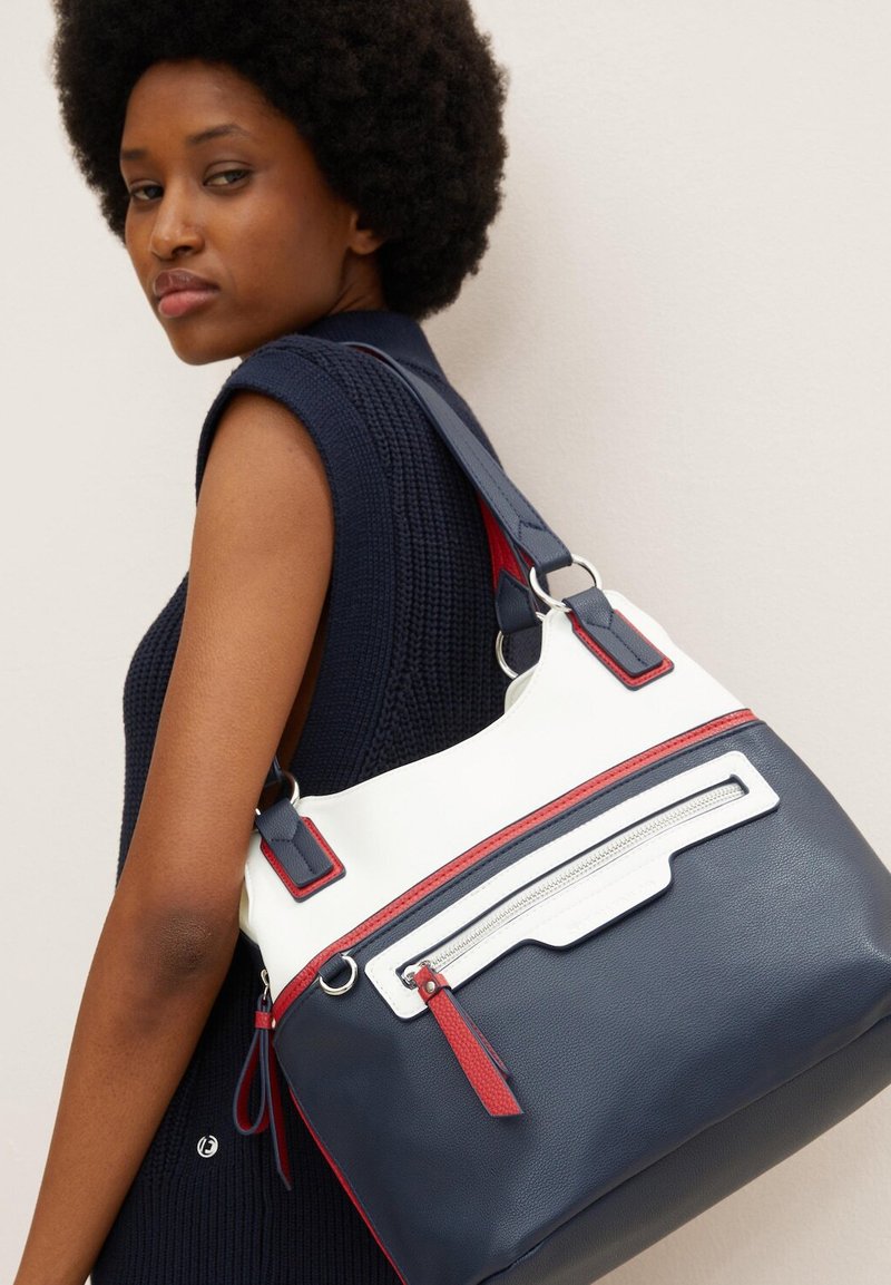 TOM TAILOR JULE - Handtasche - mixed maritim/dunkelblau - Zalando.at