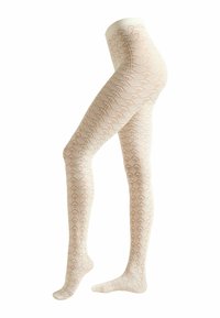 Calzedonia DENIERS - Strumpbyxor - bianco panna ventagli traforo/vit ...