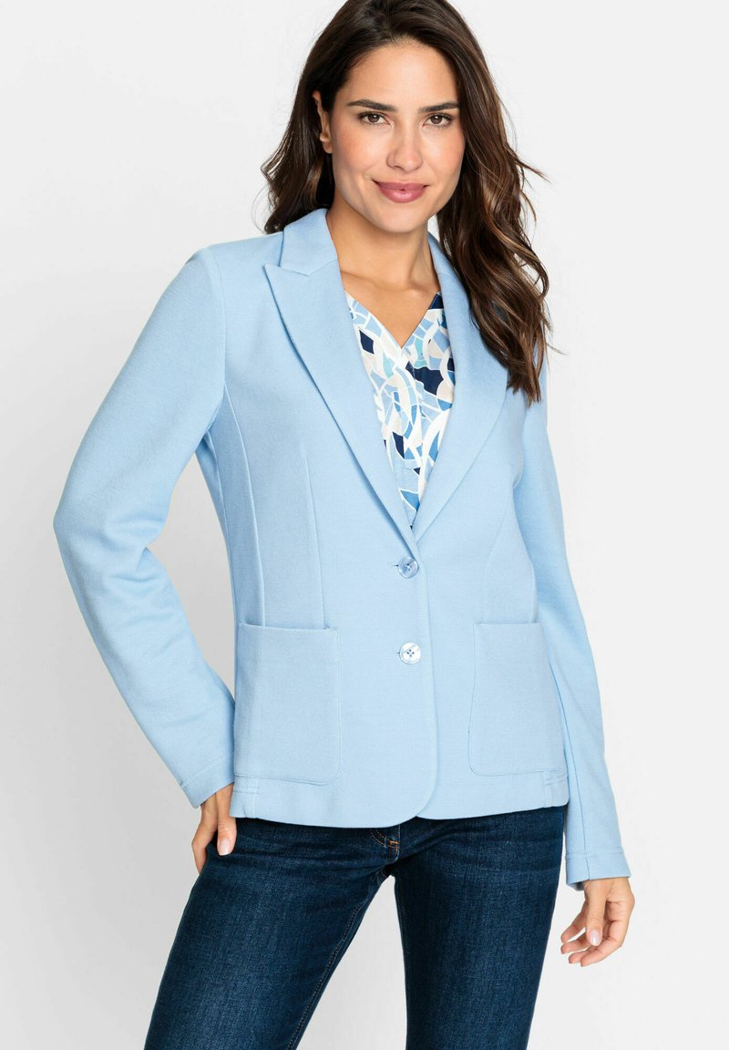 Olsen Blazer - blau/hellblau - Zalando