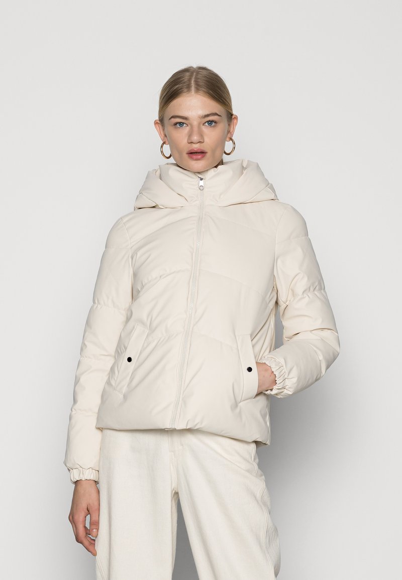 Vero Moda GRETA - Winter jacket - birch/off-white - Zalando.co.uk