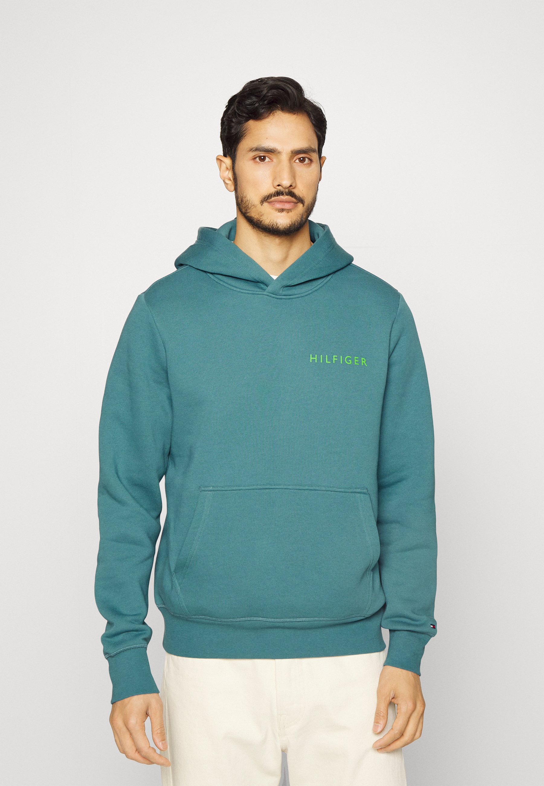 Zalando Tommy Jeans Hoodie Grã¼n Tommy Hilfiger ESSENTIAL ...