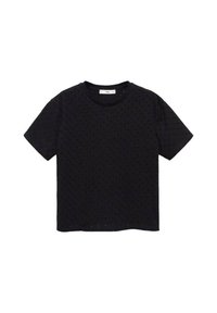 Mango JAZMIN - T-Shirt print - black/schwarz - Zalando.de