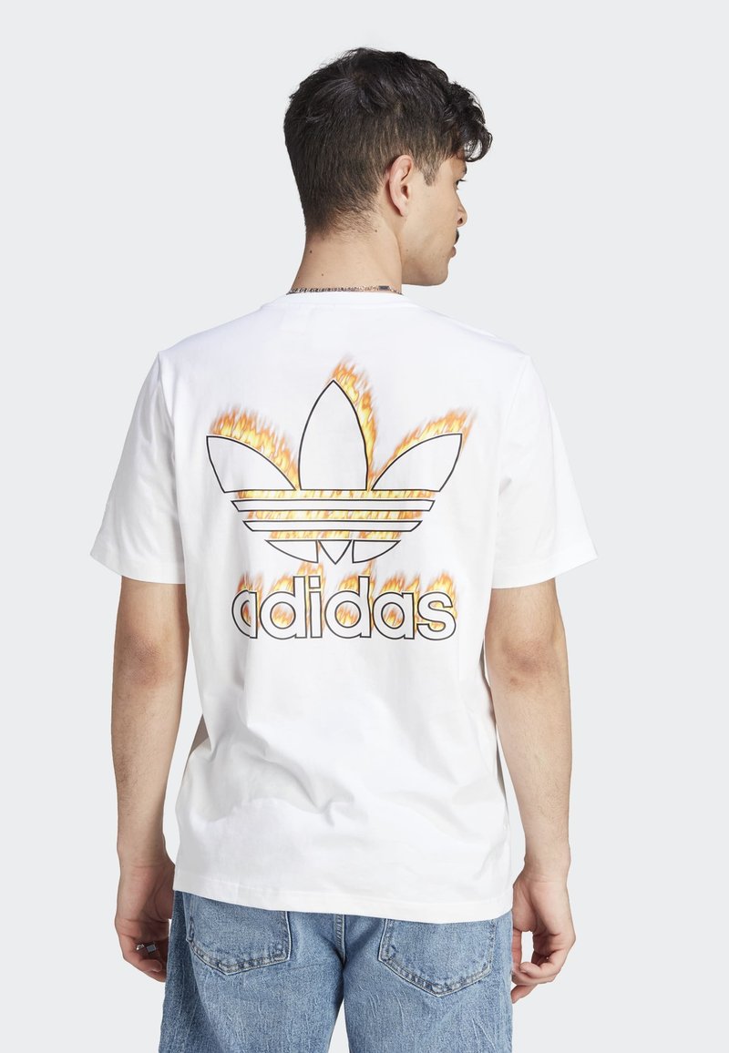 adidas Originals Triko s potiskem - white/bílá - Zalando.cz