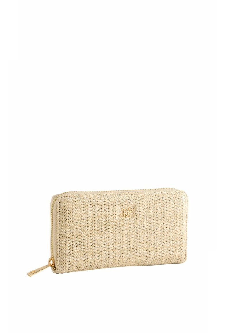 Next WEAVE DETAIL - Wallet - natural/beige - Zalando