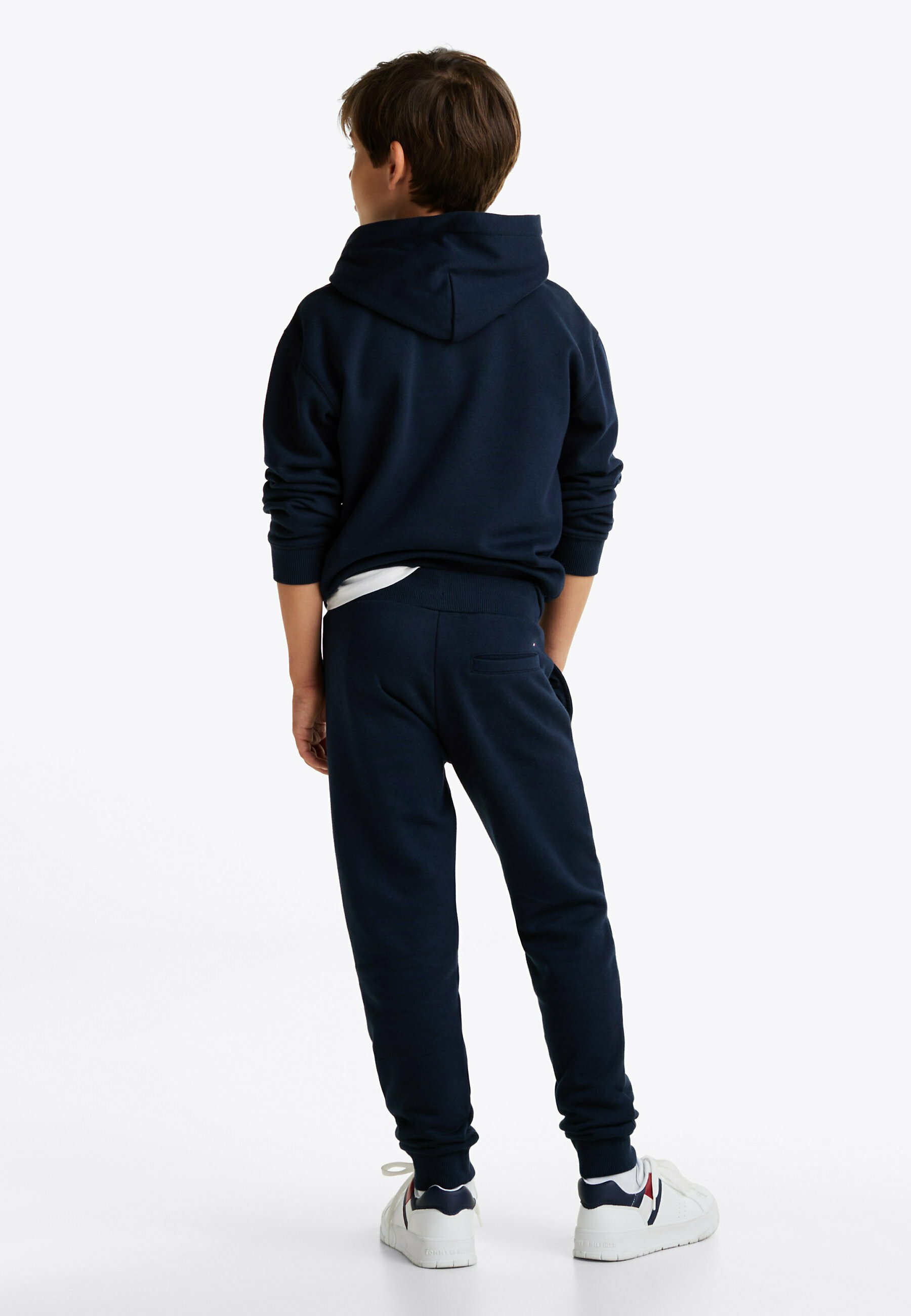 Tommy Hilfiger JOGGERS Tracksuit bottoms dark night navy dark blue Zalando