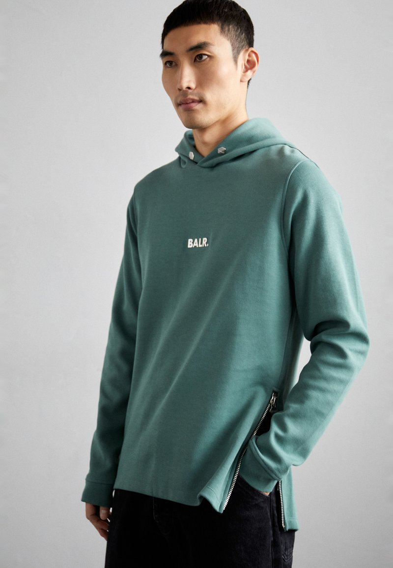 BALR. SERIES CLASSIC HOODIE - Sweatshirt - dark forest/dark green ...