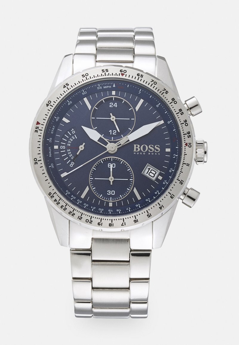BOSS PILOT EDITION - Montre à aiguilles - silver/blue/argenté - ZALANDO.FR
