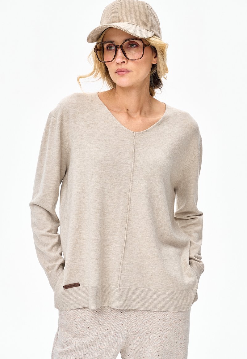 blue shadow Z084 - Jumper - beige/grey - Zalando