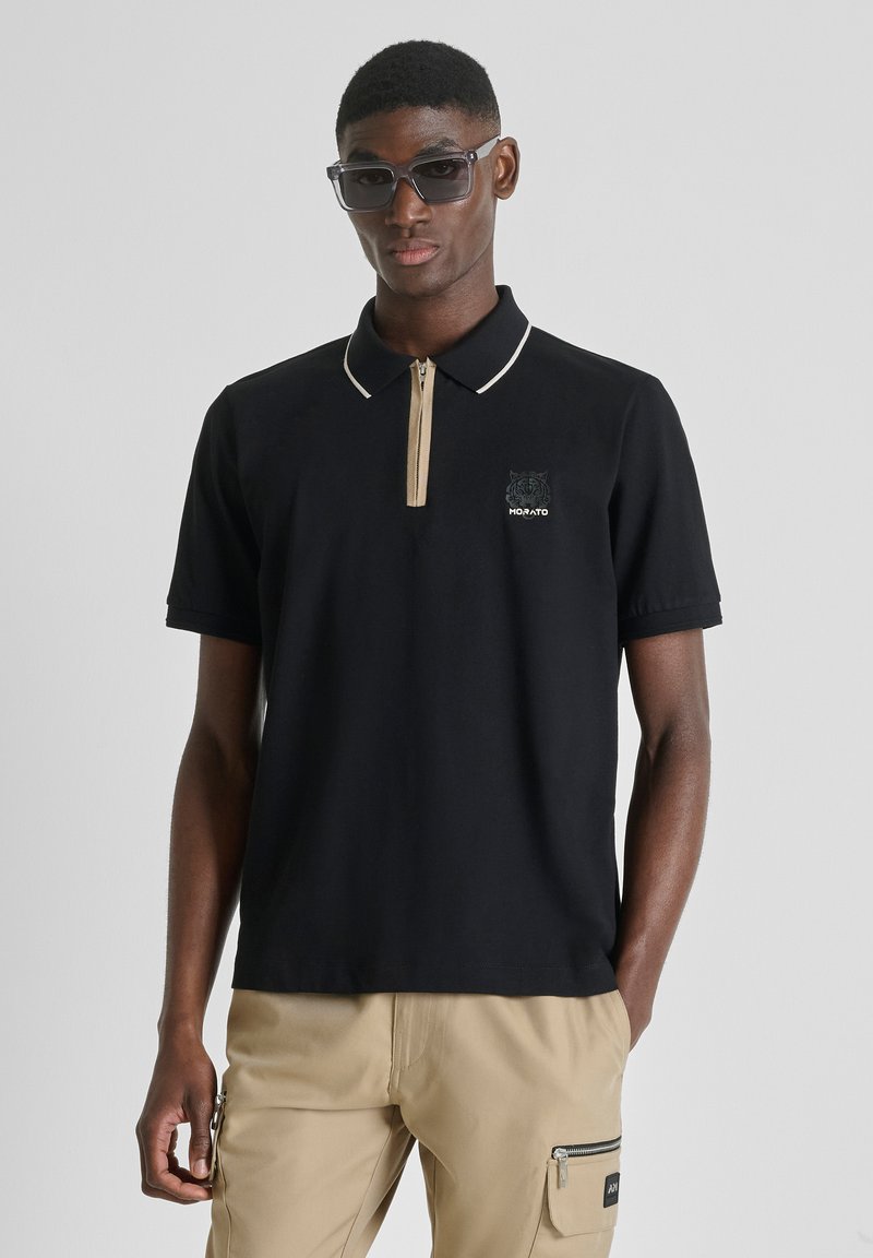 Antony Morato REGULAR FIT - Polo shirt - black - Zalando