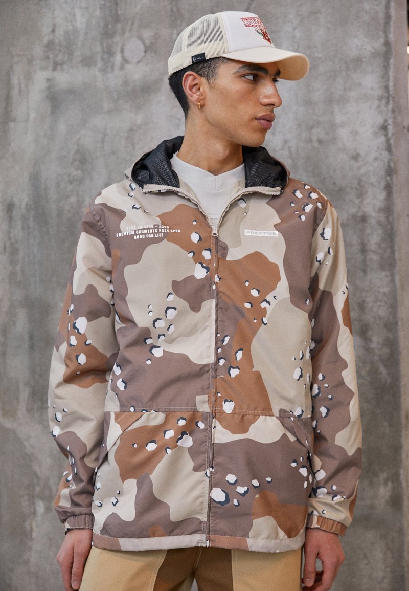 Primitive ALERT PARKA JACKET - Windbreaker - beige/brown/beige - Zalando.ie