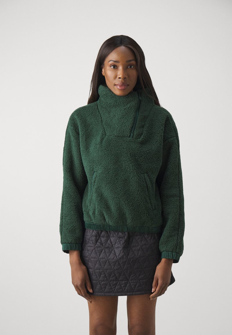 Athleta TUGGA - Fleece jumper - seaweed snack/khaki - Zalando