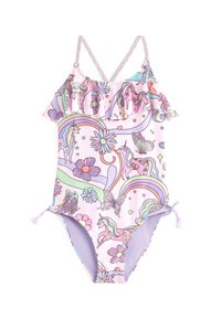 Next FRILL SWIMSUIT - Plavky - pink/růžová - Zalando.cz