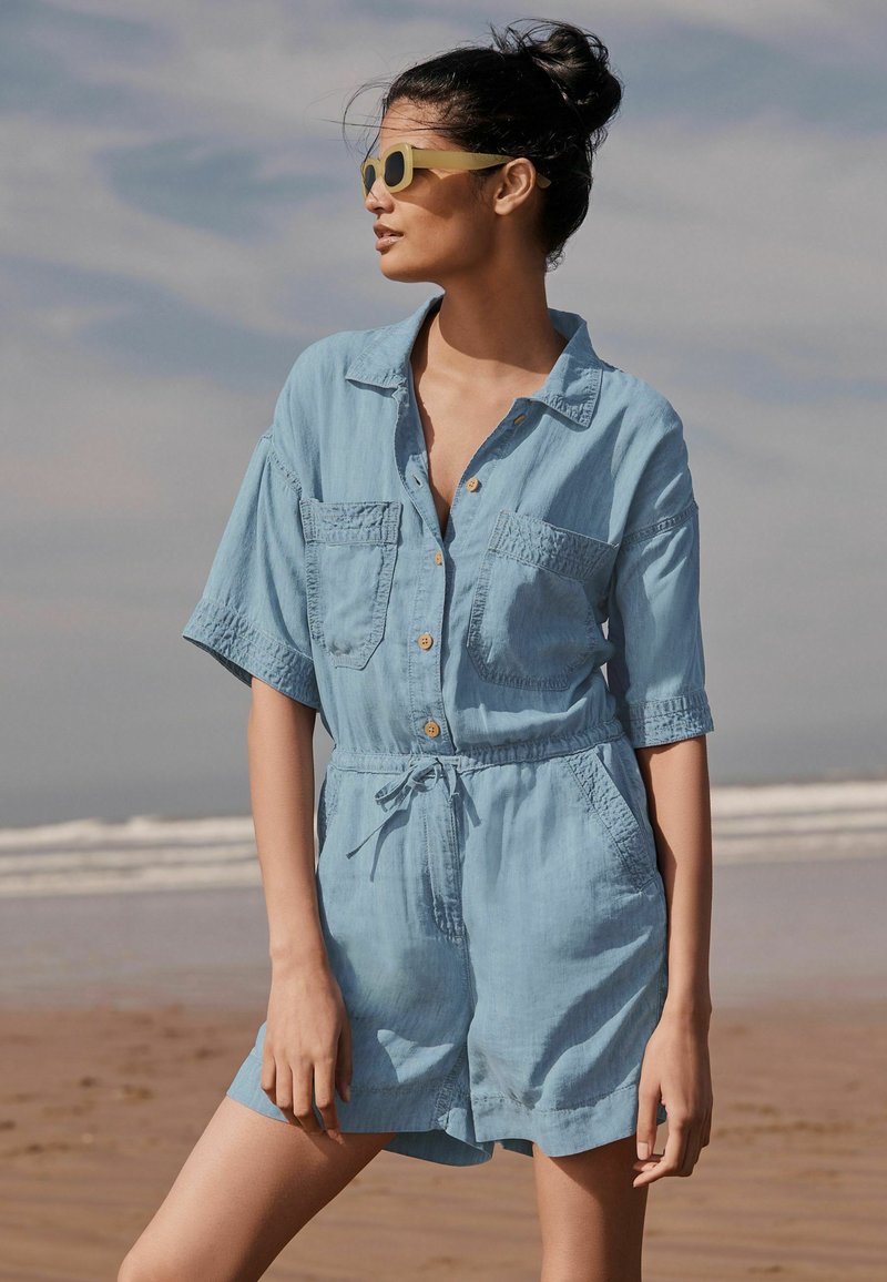 Next SHORT SLEEVED STANDARD - Jumpsuit - blue - Zalando.de