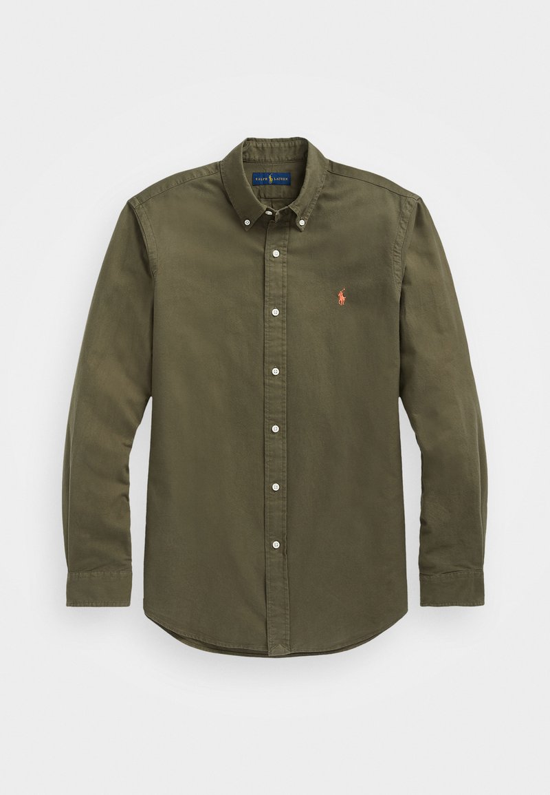 Polo Ralph Lauren LONG SLEEVE SPORT SHIRT - Skjorter - defender green/grøn - Zalando.dk