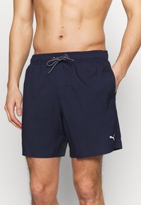 Puma SWIM MEN MEDIUM LENGTH - Zwemshorts - navy/donkerblauw - Zalando.nl