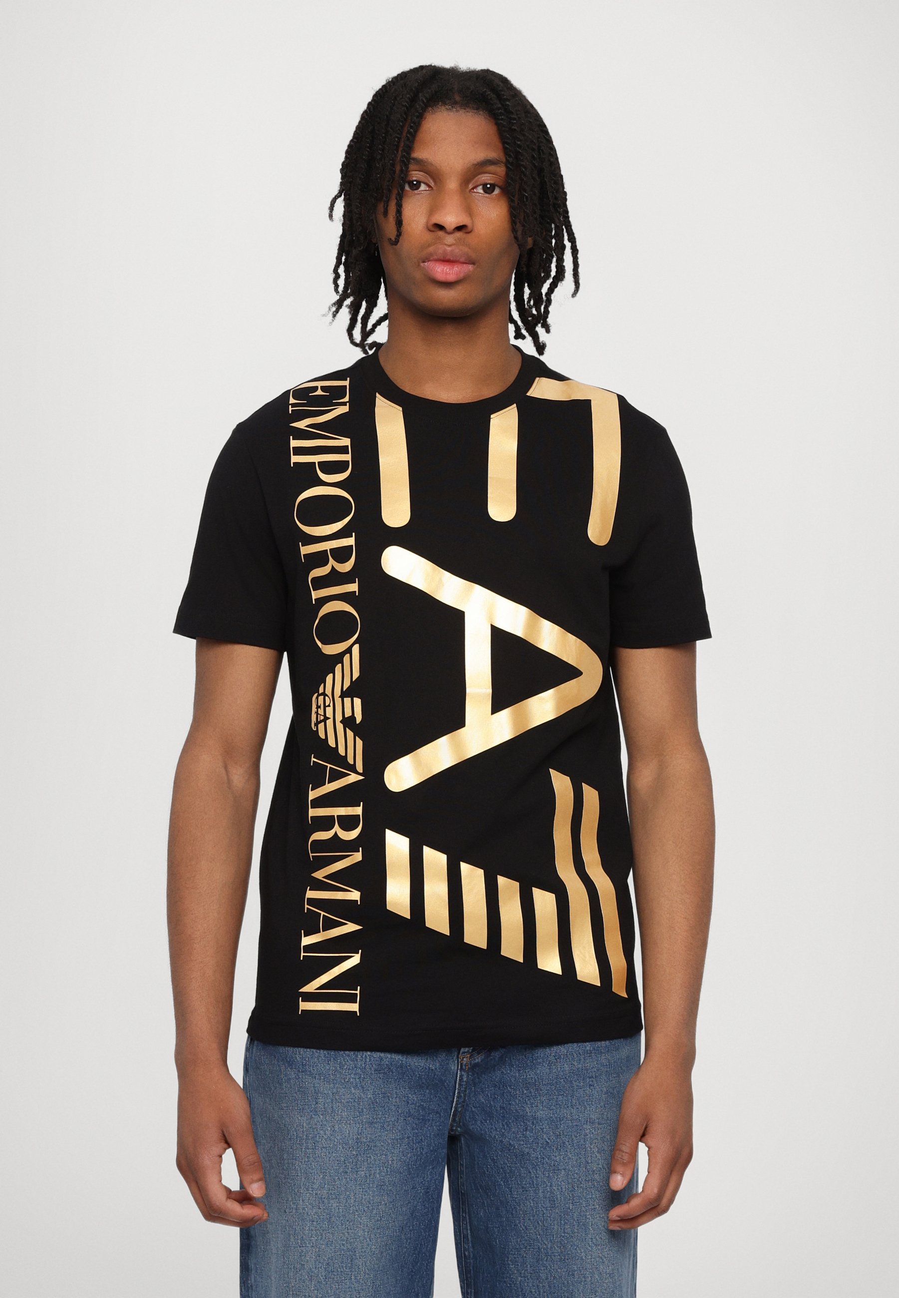 Gold Armani Logo
