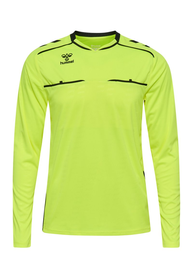 Hummel HMLREFEREE - Goalkeeper shirt - neon yellow - Zalando