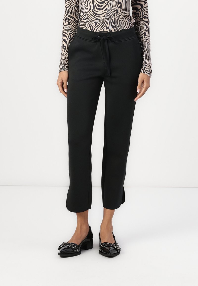 Anna Field Spodnie treningowe/czarny - Zalando.pl