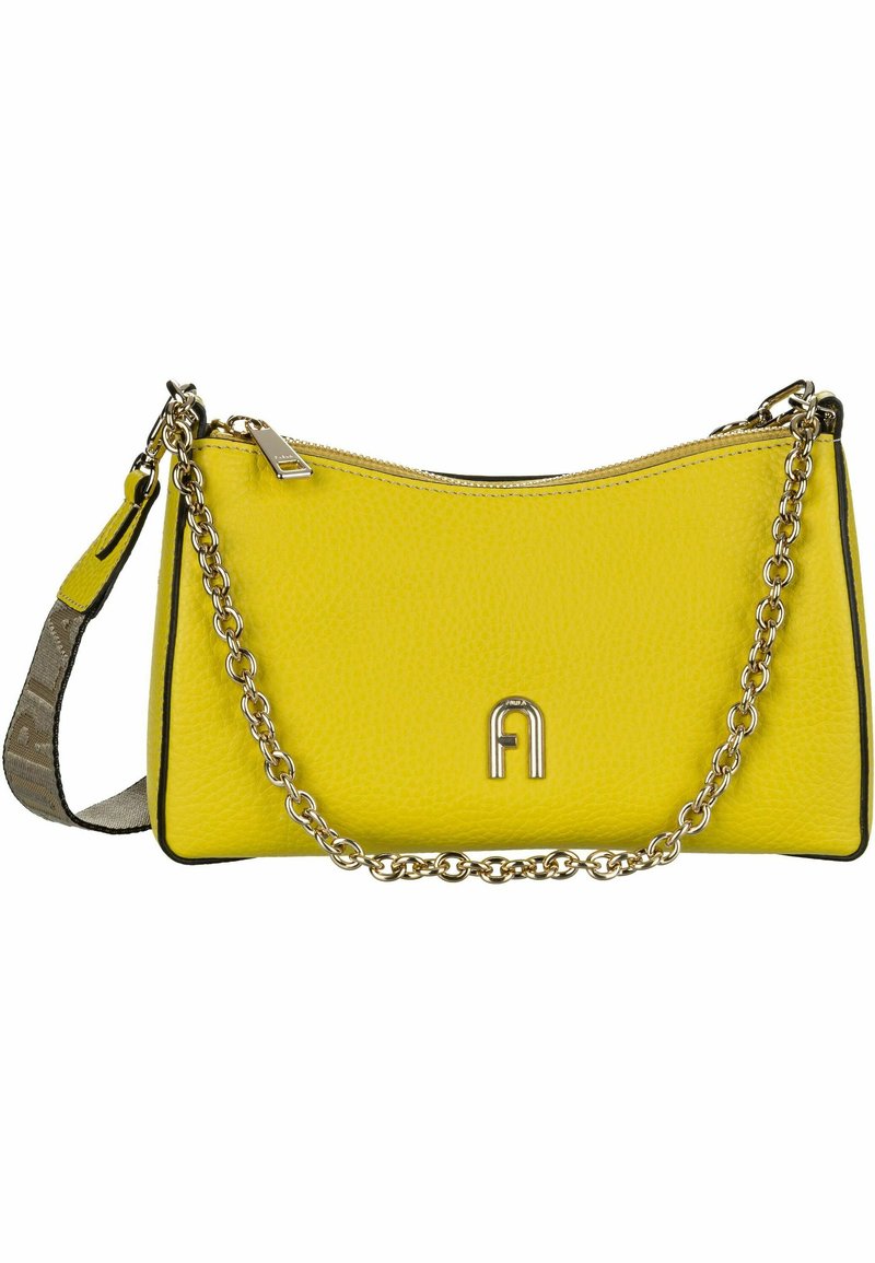 Furla PRIMULA MINI - Handtasche - canary metal taupe/dunkelgelb ...